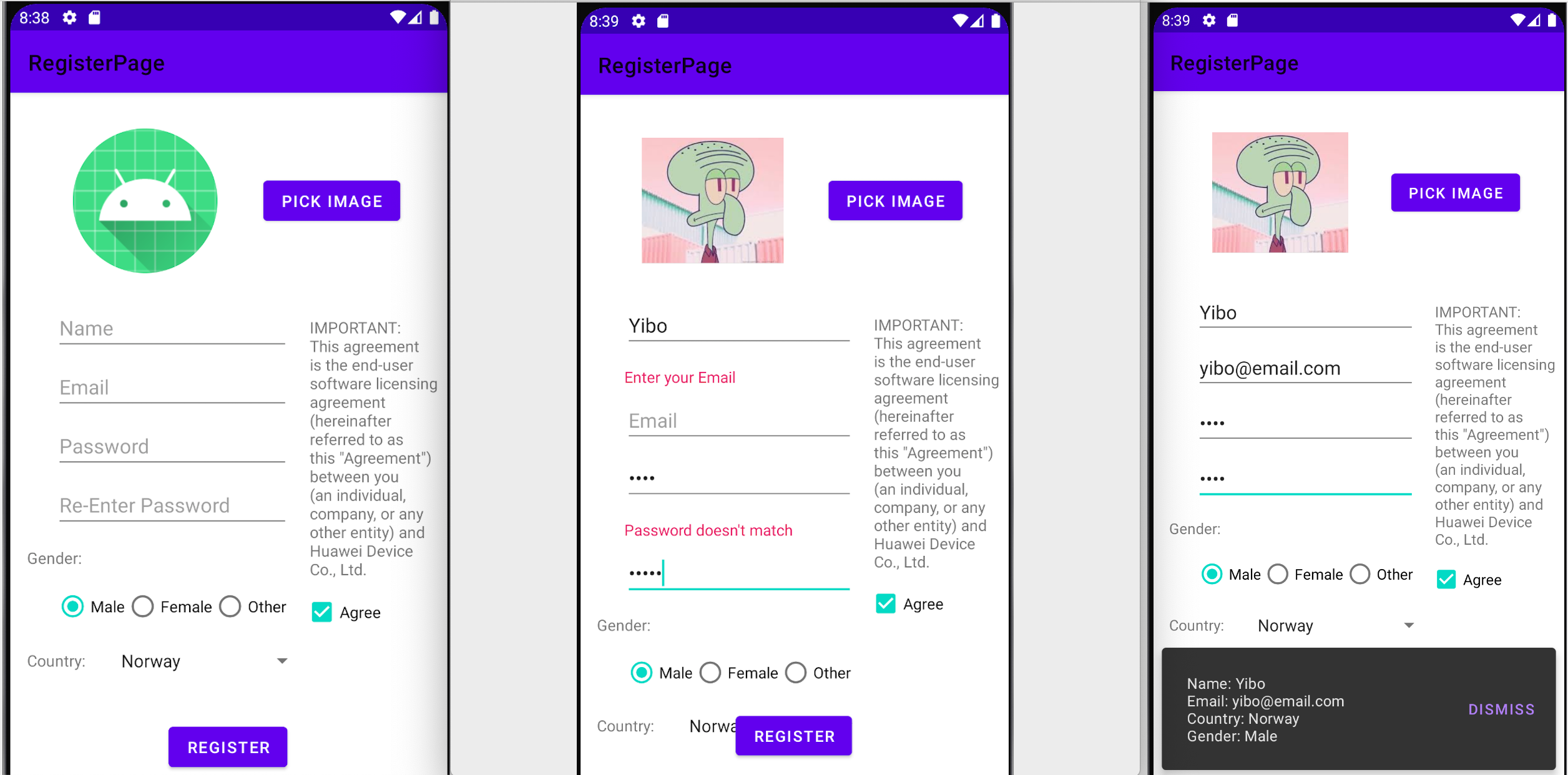 GitHub - yibozhu45/Android_RegisterPage: Android Login page