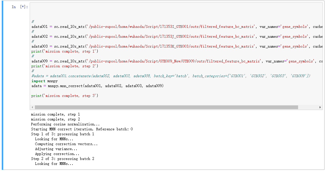 Remove batch effect ("Integrate" in Seurat") · Issue #873 · scverse ...