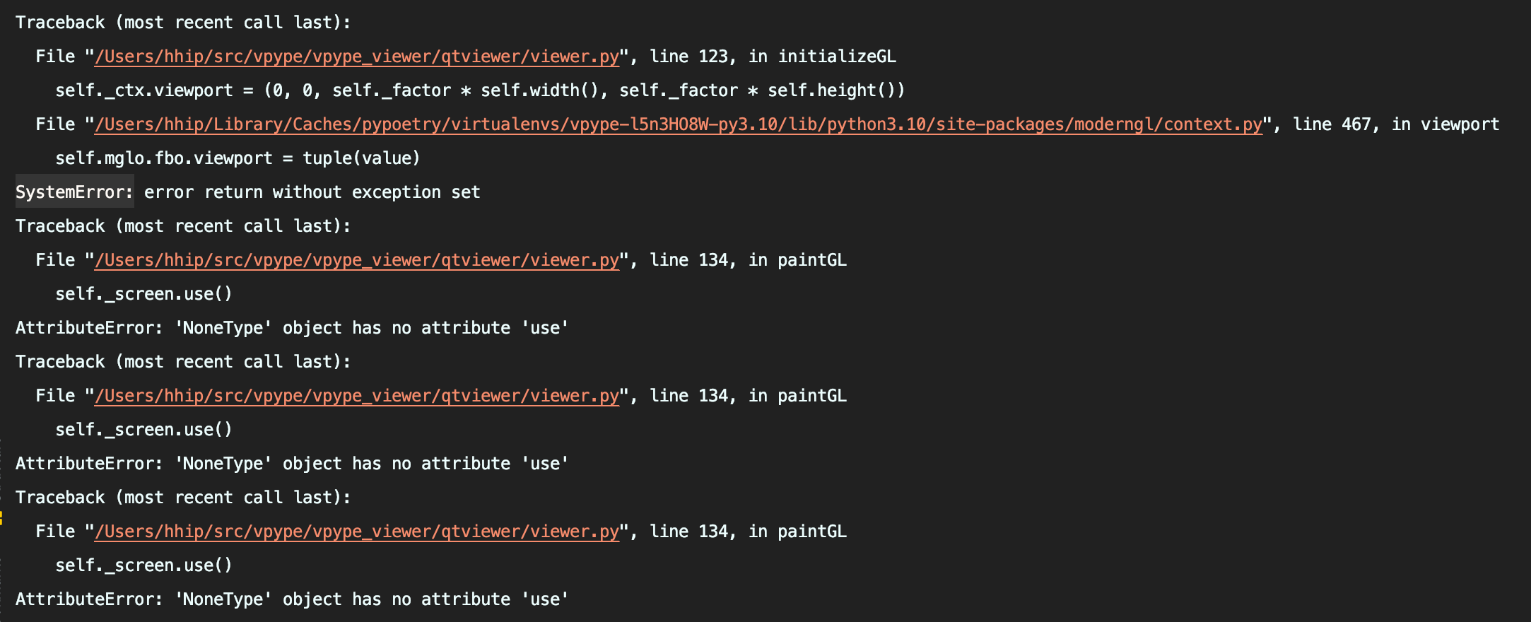 Inconsistent errors with float viewport and drawing issue with the master branch · Issue #496 ...