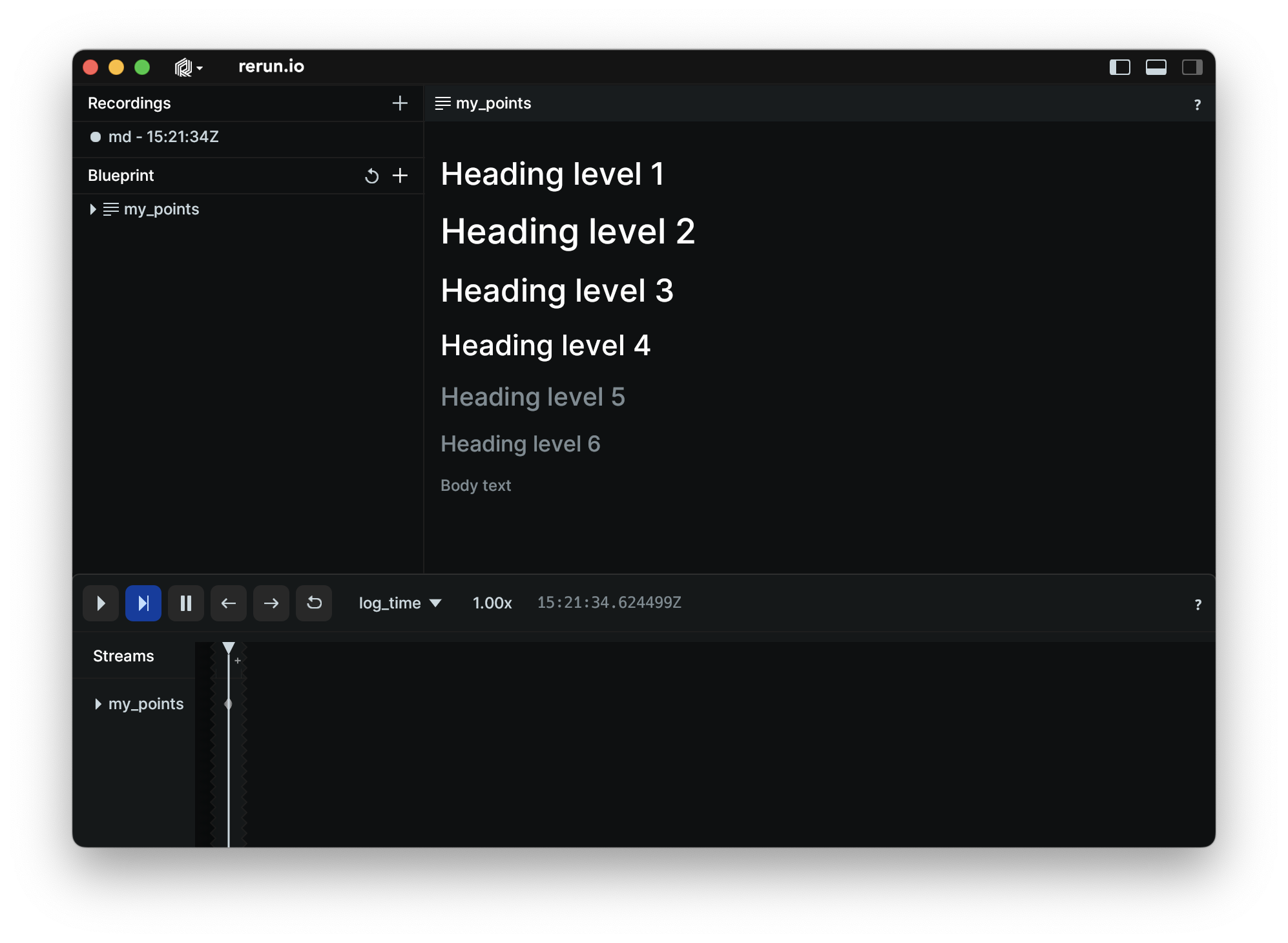 Markdown Heading Levels All Have The Same Font Size · Issue 3612 · Rerun Iorerun · Github 