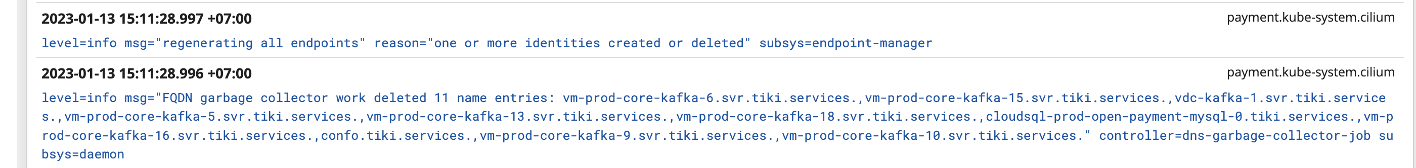 Unexpected DROPPED with FQDN policies · Issue #23086 · cilium/cilium · GitHub