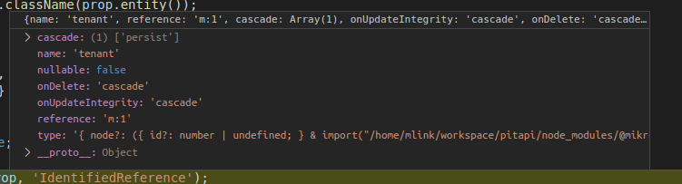 IdentifiedReference is not properly discovered with ts-morph · Issue #1088 · mikro-orm/mikro-orm ...