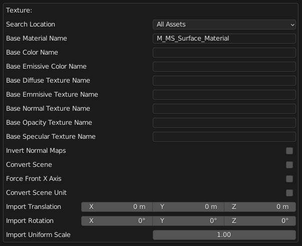 Send to Unreal - Extension with post import logic like the FBX UI Material Import Method · Issue ...