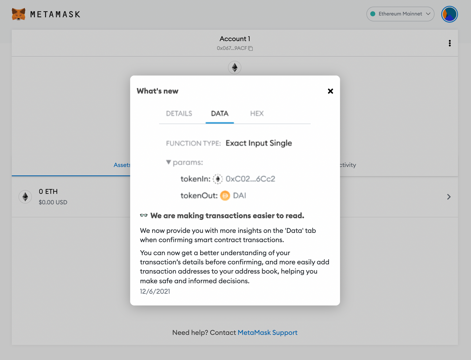 Don’t show ‘What’s new prompt’ to new users · Issue #13278 · MetaMask ...