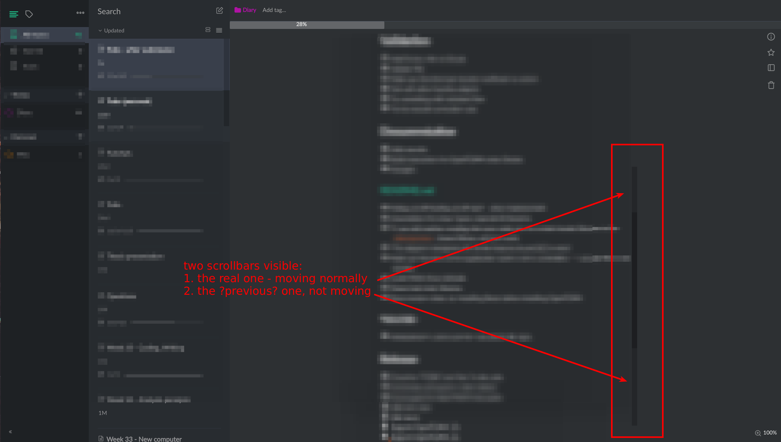 Scrolling with scrollwheel doesn't work after editing markdown note · Issue #680 · BoostIO ...