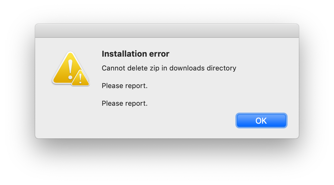 Installation Errors v2.3.1 · Issue #1173 · JohnCoates/Aerial · GitHub
