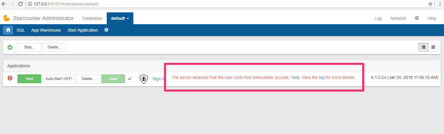 Admin Panel cuts error message · Issue #396 · Starcounter/Home · GitHub