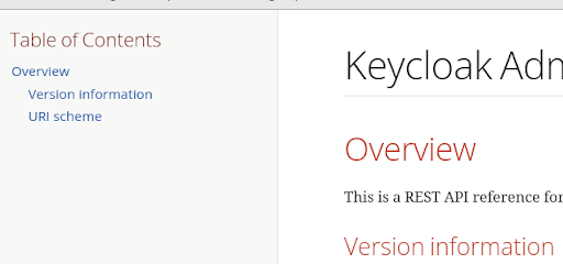 Administration / Keycloak Admin REST API documentation can no longer be generated · Issue #20433 ...
