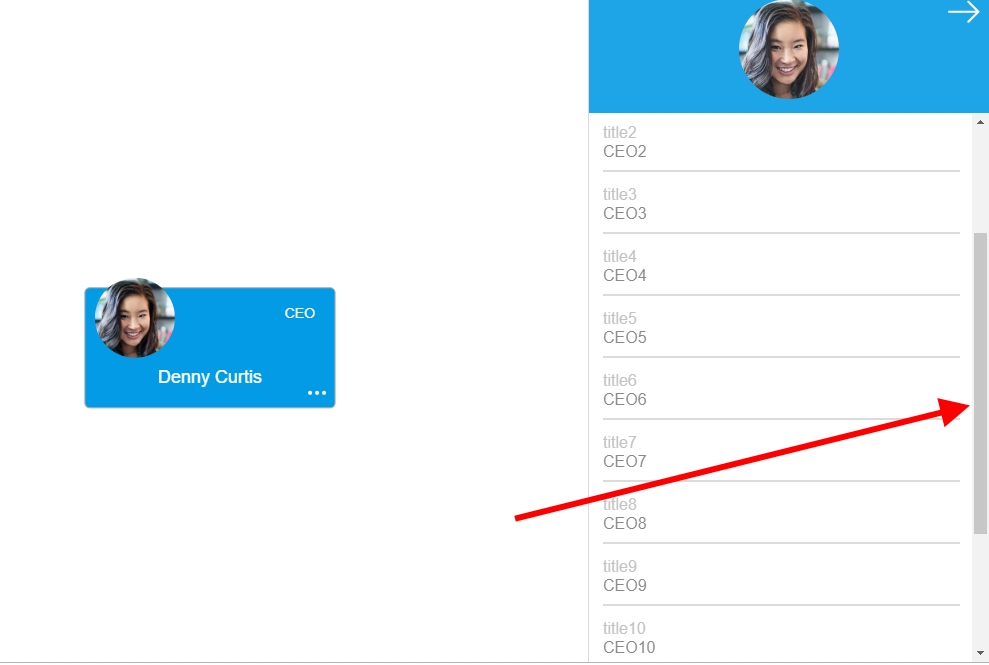 Scroll Bar In Detail View Issue 248 BALKANGraph OrgChartJS GitHub