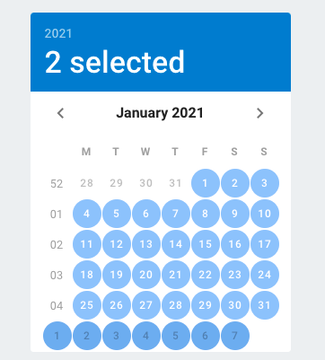 [Bug Report] show-adjacent-months for date-picker has wrong text color · Issue #13061 ...
