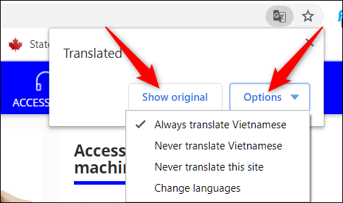 Always Translate Language to English button in Brave Translate · Issue ...