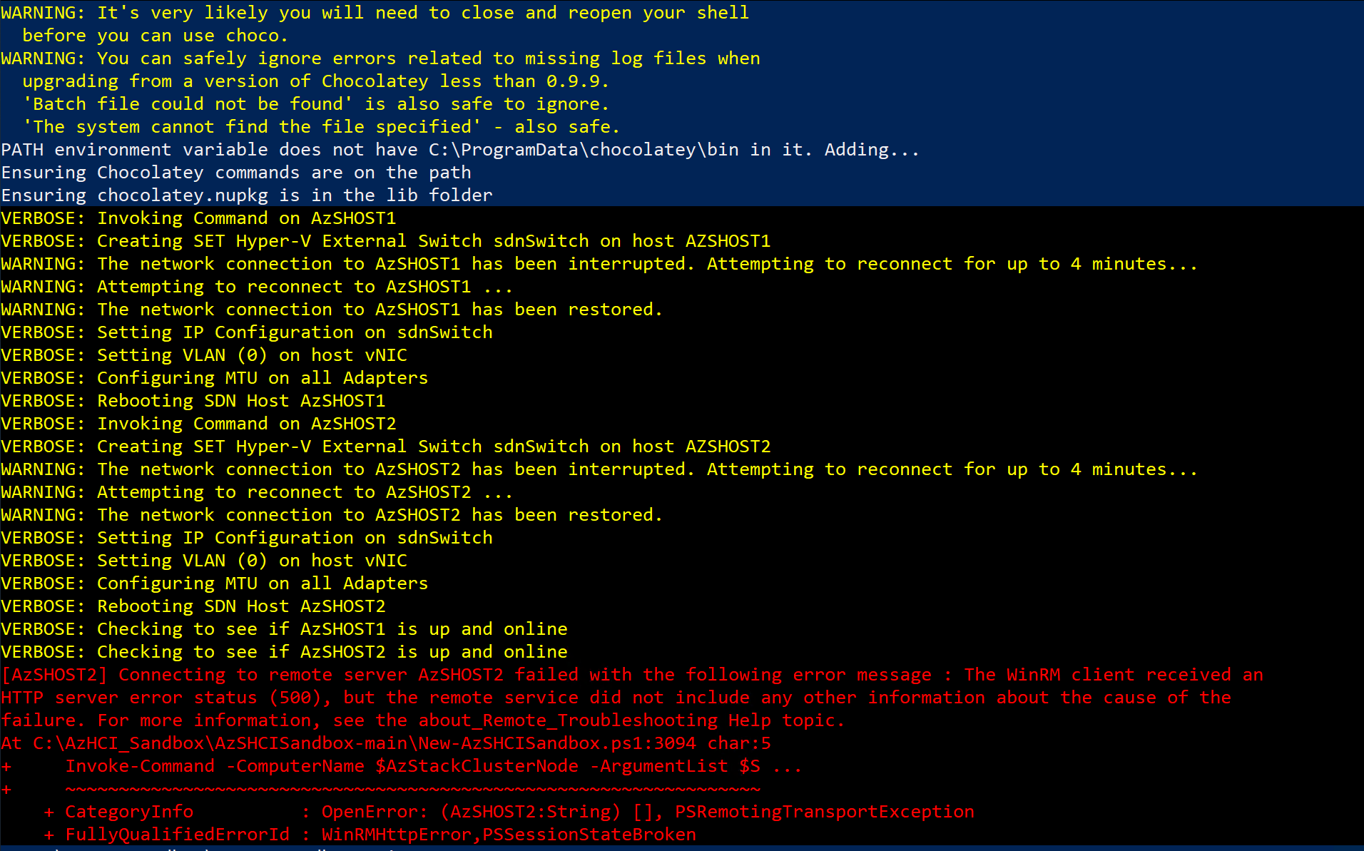 Script ends before setup is complete - no error messages · Issue #11 · microsoft ...