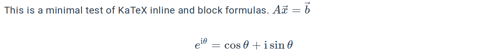 文档推荐的渲染器渲染 KaTeX 公式时没有使用正确的字体 · Issue #828 · fluid-dev/hexo-theme-fluid · GitHub