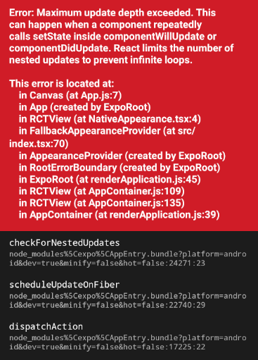 Storing Ref With Usestate Leads To Maximum Update Depth Exceeded · Issue 195 · Iddanreact 3416