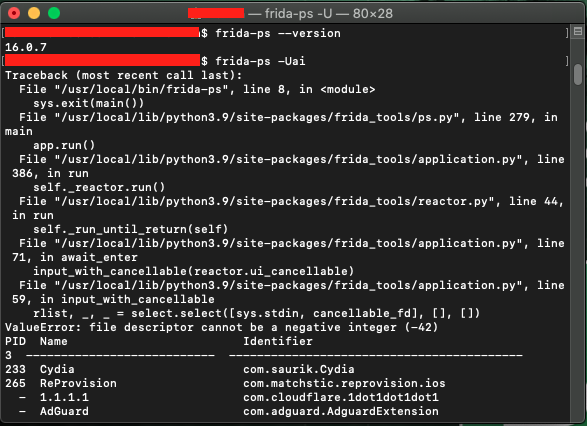 ipad IOS 13.2 reboot after running frida · Issue #2349 · frida/frida · GitHub