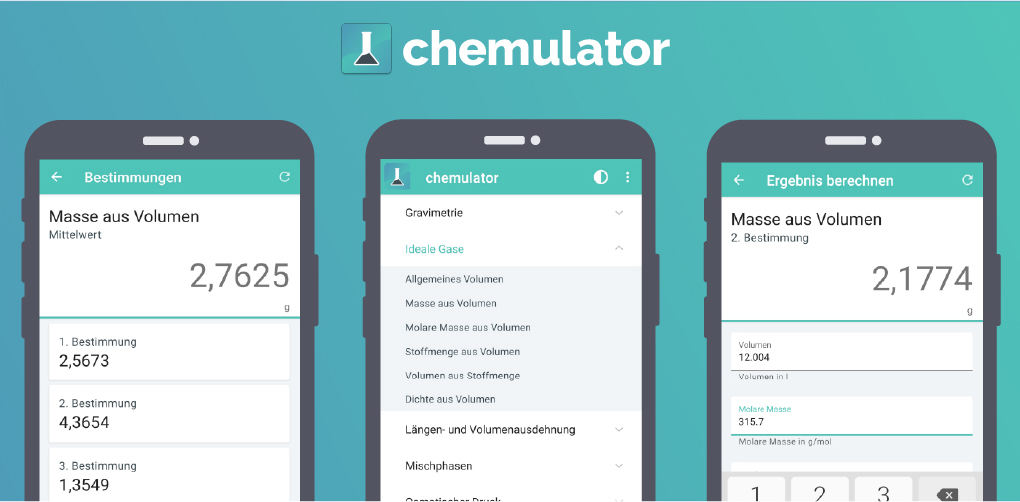 GitHub - katzkowski/chemulator: application for the calculation of ...