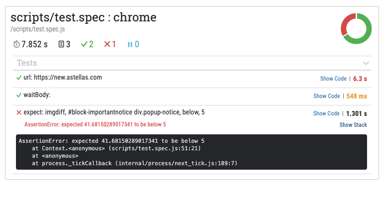 使用imagediff断言后，无法在report页面显示失败的对比结果 · Issue #371 · alibaba/uirecorder · GitHub