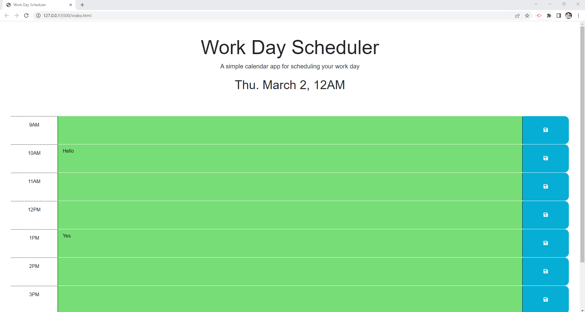 GitHub - snowthebotttt/Work-Day-Scheduler