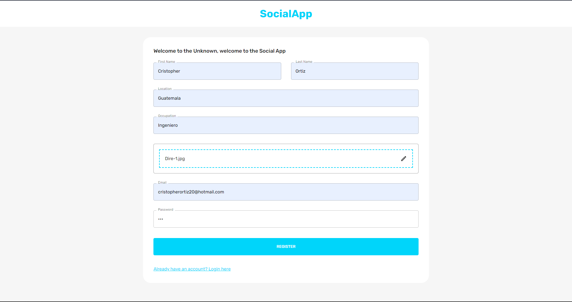 GitHub - Cristopxer/SocialClient