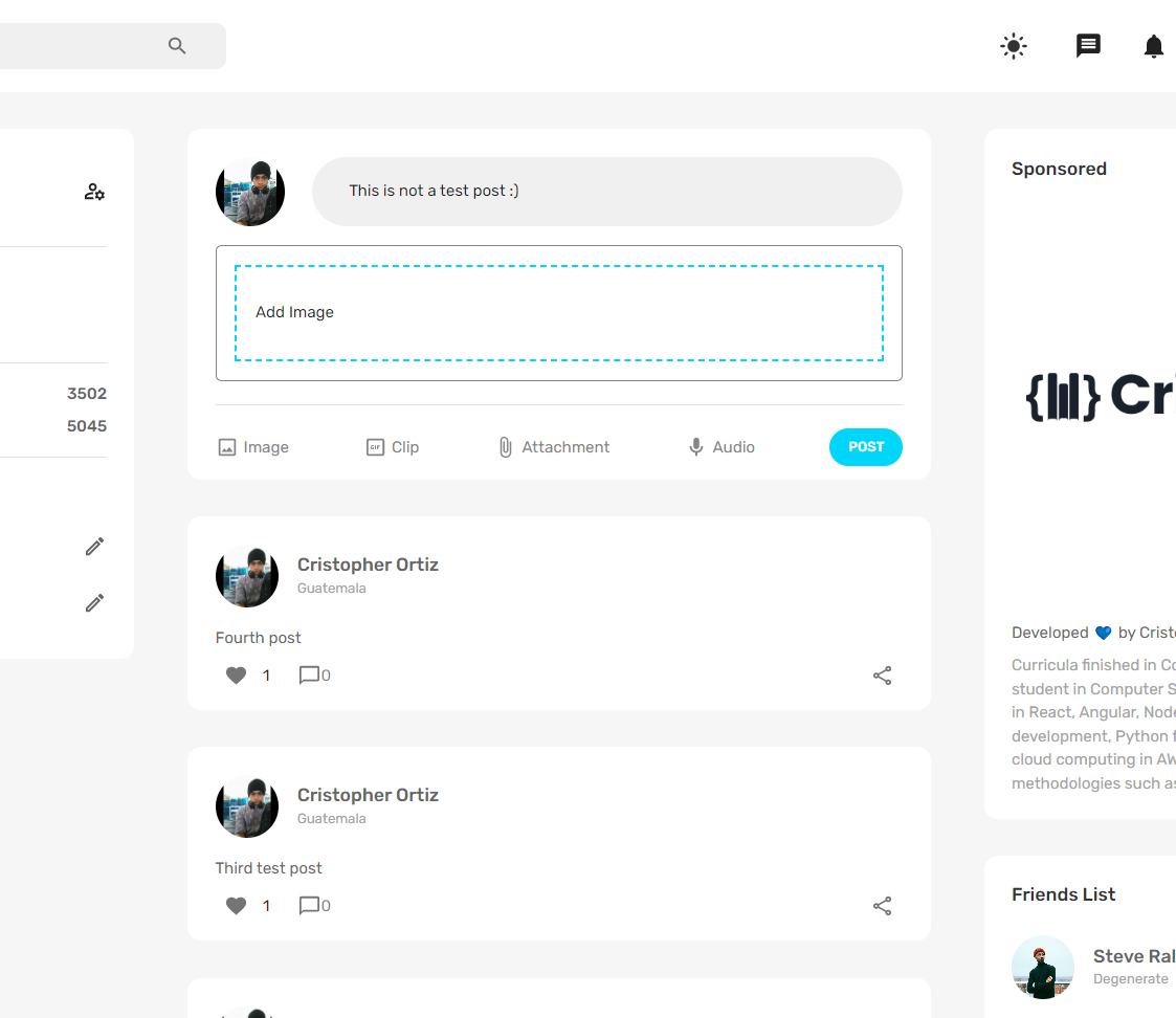 GitHub - Cristopxer/SocialClient