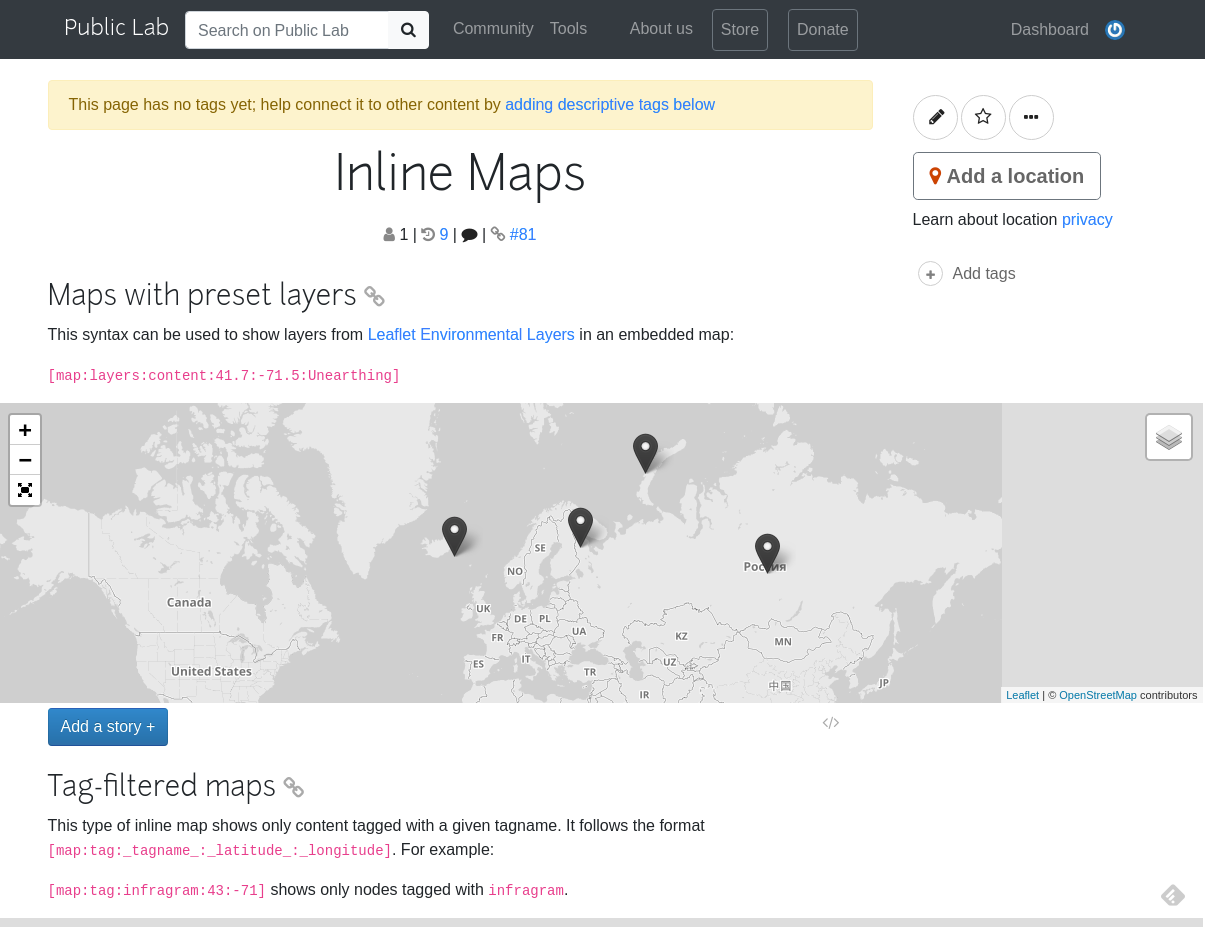 Default baselayer not loading properly on inline maps · Issue #376 · publiclab/leaflet ...
