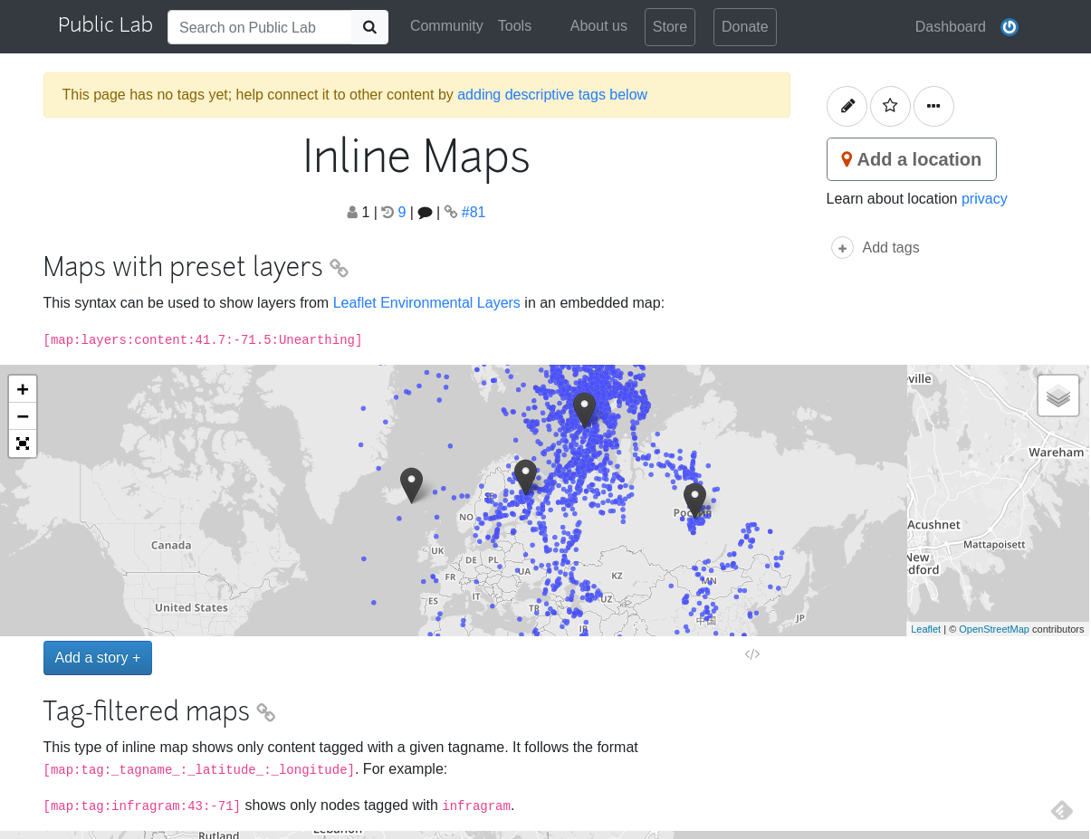 Default baselayer not loading properly on inline maps · Issue #376 · publiclab/leaflet ...