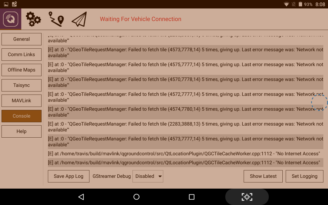 Map tiles not updating/loading on QGC 3.5.4 · Issue #7639 · mavlink ...