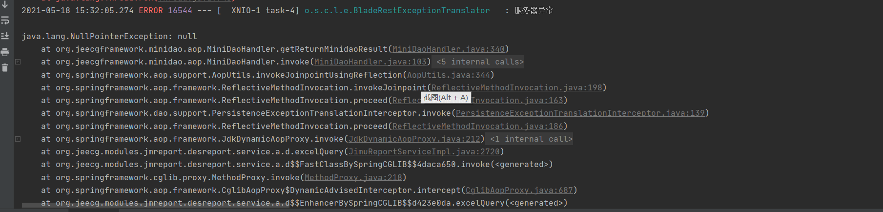 springboot项目集成报空指针 · Issue #260 · jeecgboot/JimuReport · GitHub