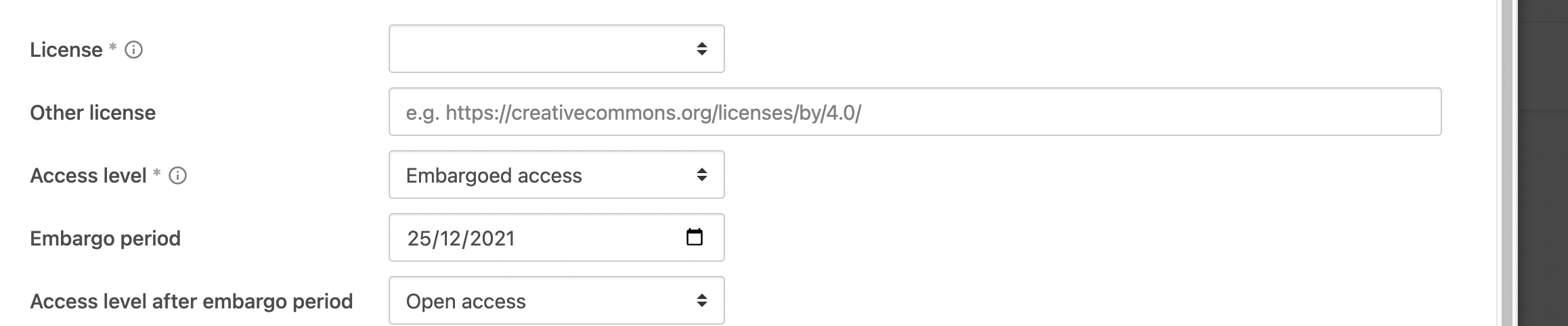 Provide examples for text fields while filling out forms · Issue #278 · ugent-library/biblio ...