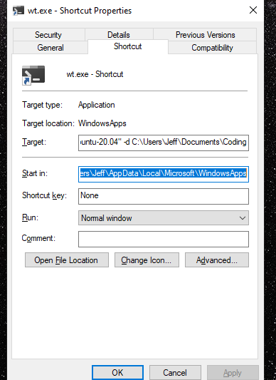 Add the ability to use the command line arguments when opening a profile · Issue #7785 ...