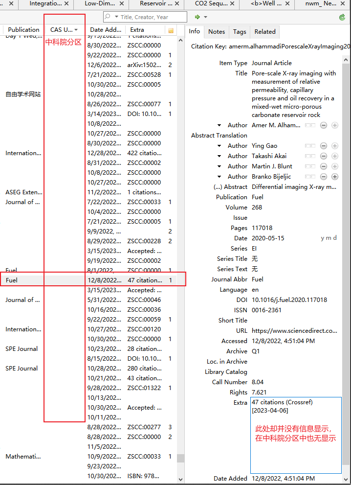 更新期刊信息提示成功了，却在extra中并没有显示信息 · Issue #34 · redleafnew/zotero-updateifs · GitHub