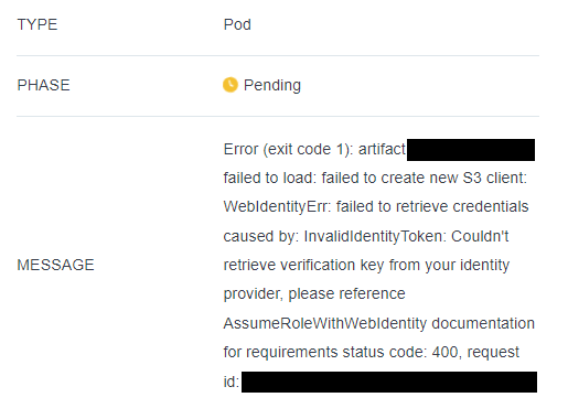Argo Sees The Pod In Pending Phase After An Error In Init Container Occurs · Issue 10060