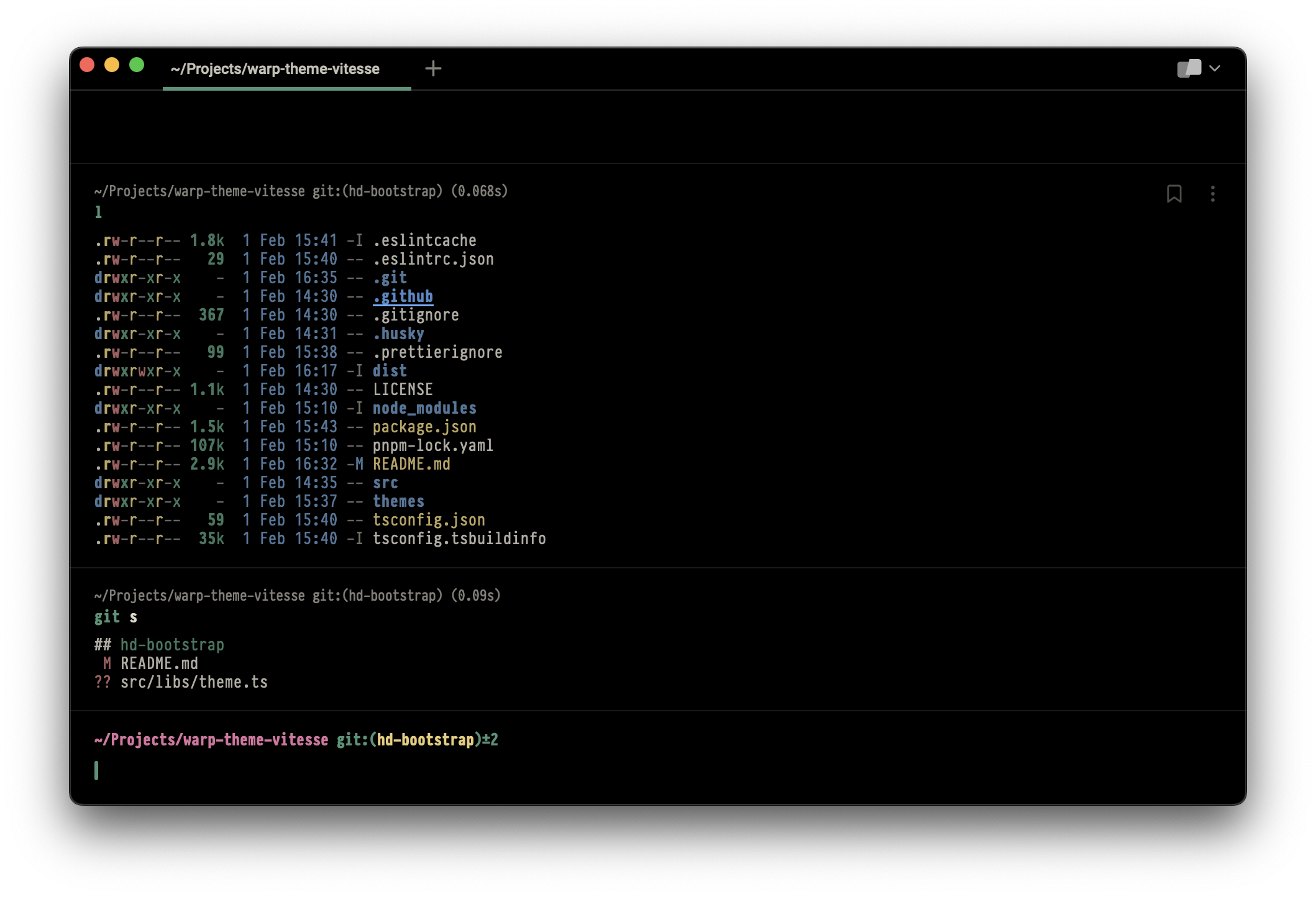 GitHub - HiDeoo/warp-theme-vitesse: A set of Warp themes based on the ...
