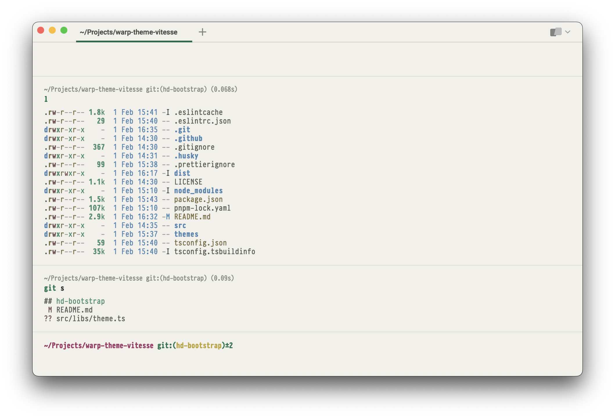 GitHub - HiDeoo/warp-theme-vitesse: A set of Warp themes based on the ...