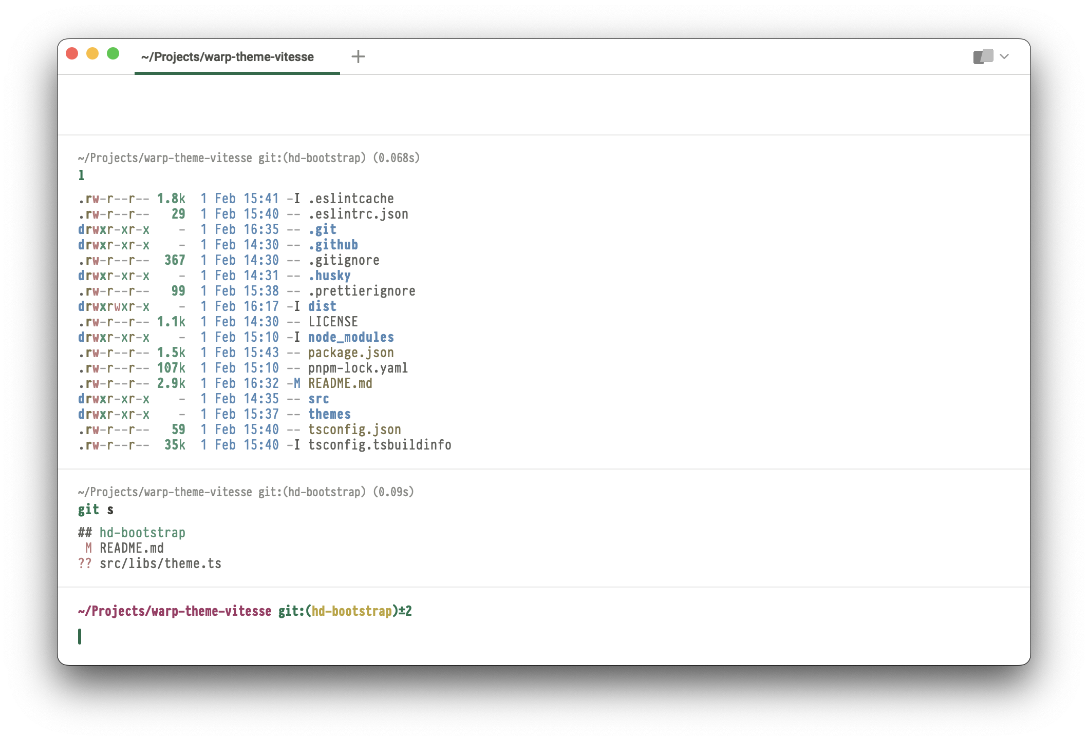 GitHub - HiDeoo/warp-theme-vitesse: A set of Warp themes based on the ...