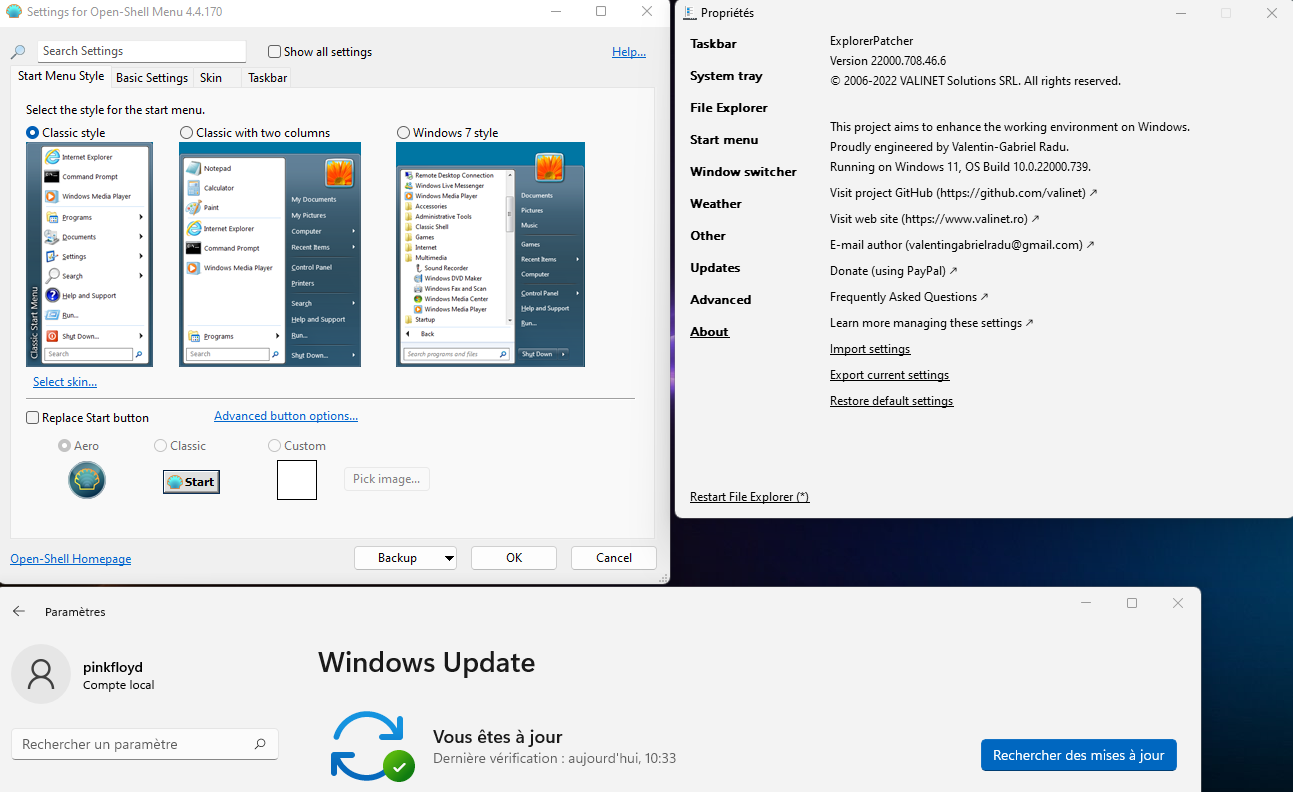 Windows 11 and the future of Open-Shell · Discussion #745 · Open-Shell/Open-Shell-Menu · GitHub
