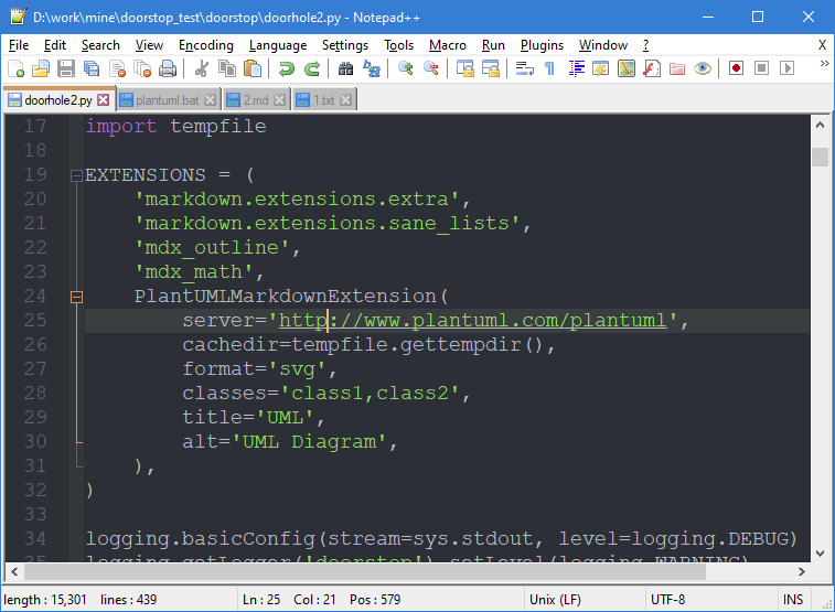 An error occurred while displaying the content : module 'markdown' has no attribute 'version ...