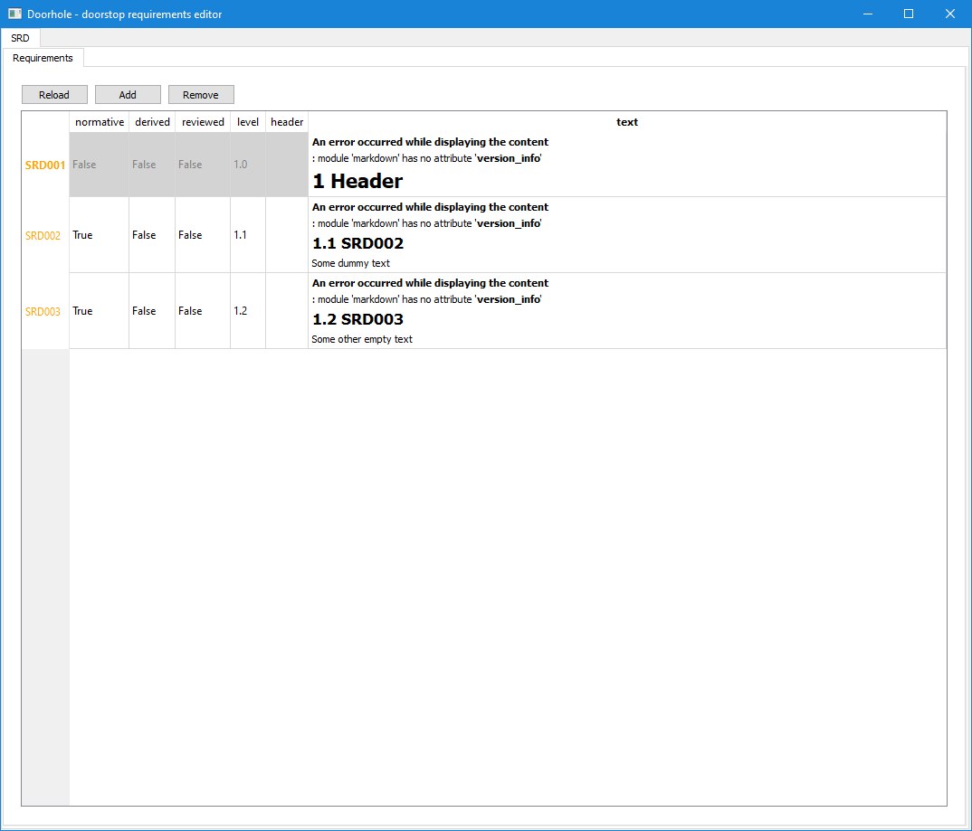 An error occurred while displaying the content : module 'markdown' has no attribute 'version ...