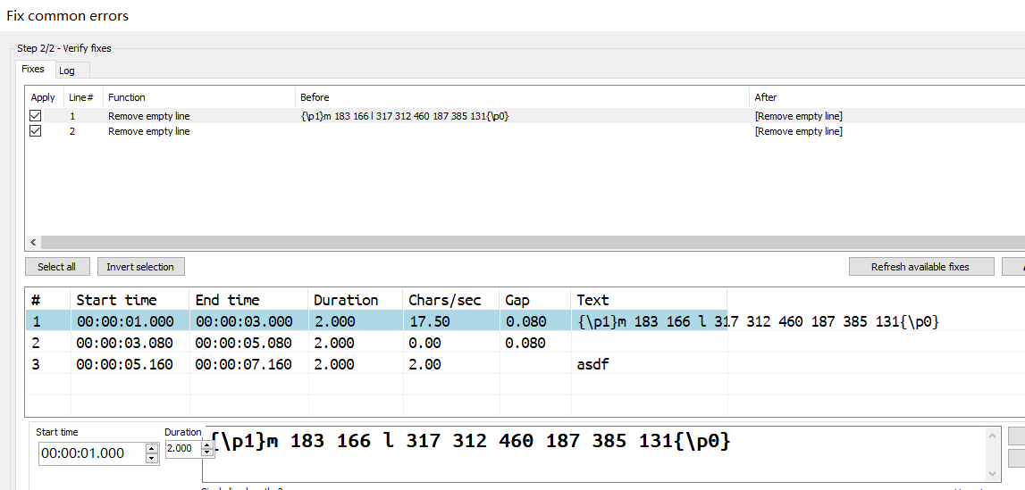 Remove empty line for ASSA · Issue #5997 · SubtitleEdit/subtitleedit · GitHub