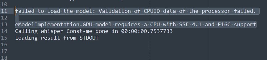 Whisper "No text found" issue · Issue #6863 · SubtitleEdit/subtitleedit · GitHub
