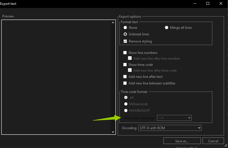 Something left in dark mode · Issue #7205 · SubtitleEdit/subtitleedit · GitHub