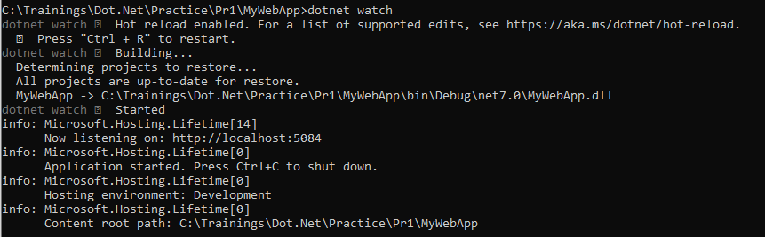 The Hello World In 5 Minutes Example Doesnt Work · Issue 7965 · Dotnetcore · Github