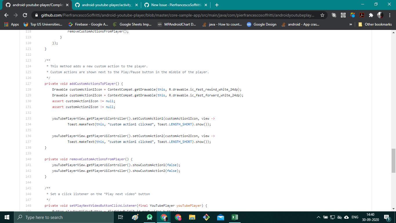 How to implement 'skip 10 seconds' in complete example? Right now it ...