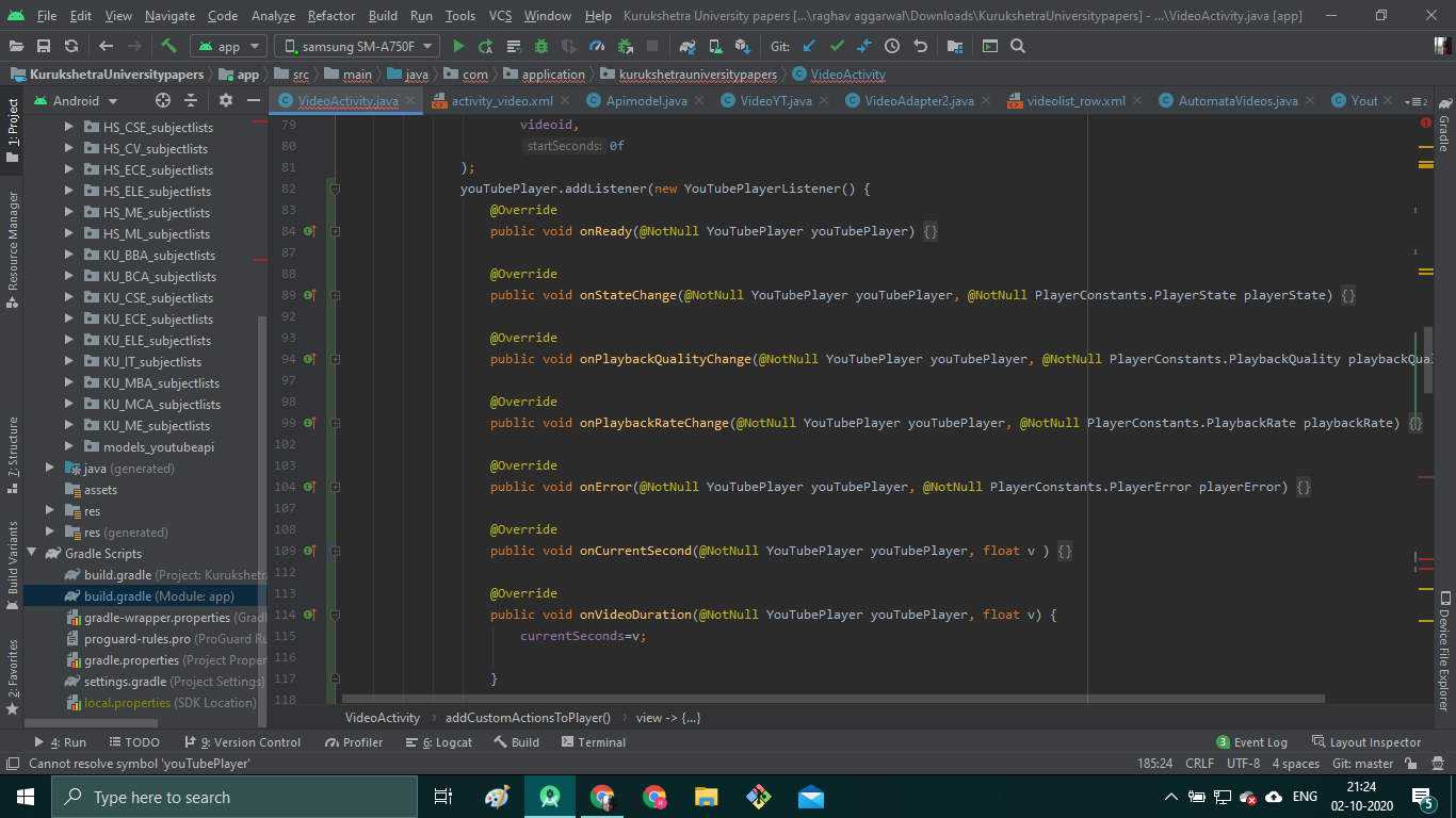 How to implement 'skip 10 seconds' in complete example? Right now it ...