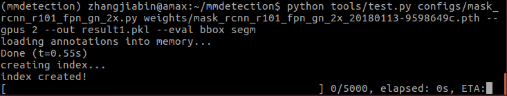 Problem about test · Issue #551 · open-mmlab/mmdetection · GitHub