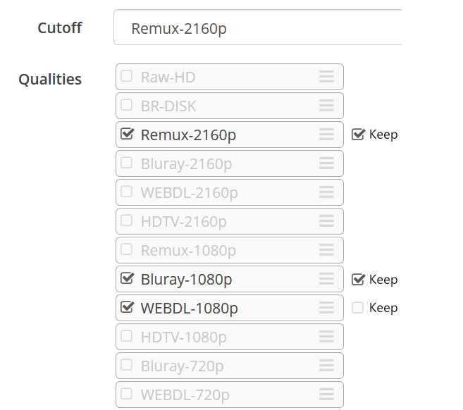 Trying to keep multiple versions of a movie · Issue #1910 · Radarr ...
