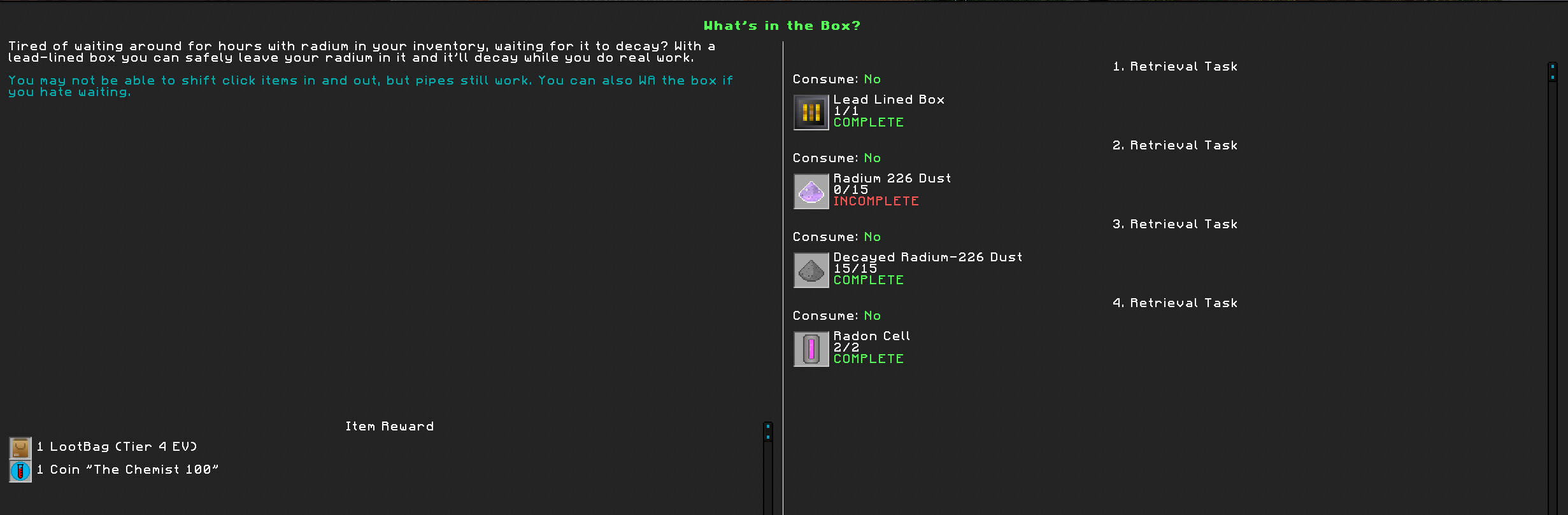 Lead Lined Box Should Have The Radium To Be Optional Remove That · Issue 12173