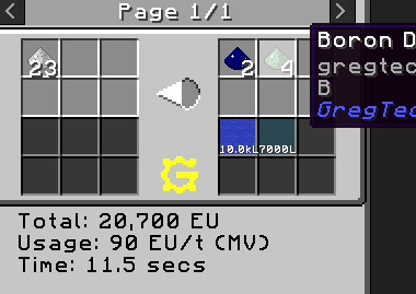 Remove or Buff the GT++ Th232 recipe by allowing boric acid to be made ...