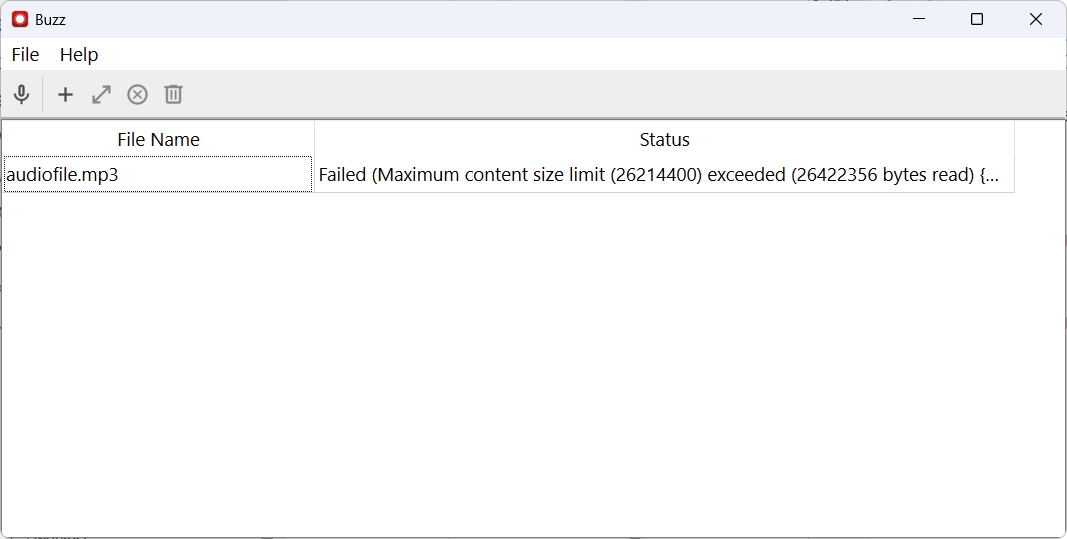 Openai Api File Size Too Large · Issue 636 · Chidiwilliams Buzz · Github