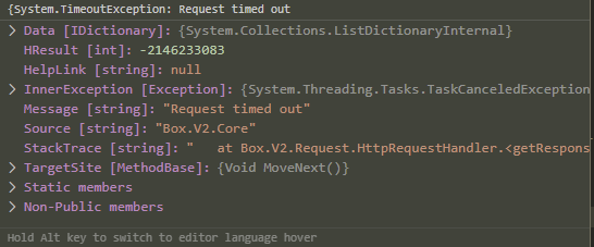 How do I set the time out for API calls? · Issue #741 · box/box-windows-sdk-v2 · GitHub